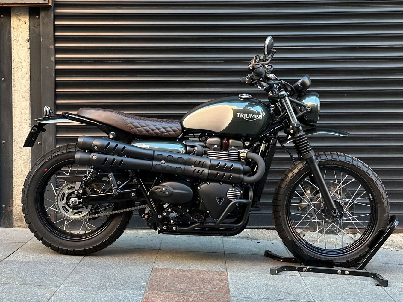 Triumph Street Scrambler High Fender – Bunker Custom Cycles