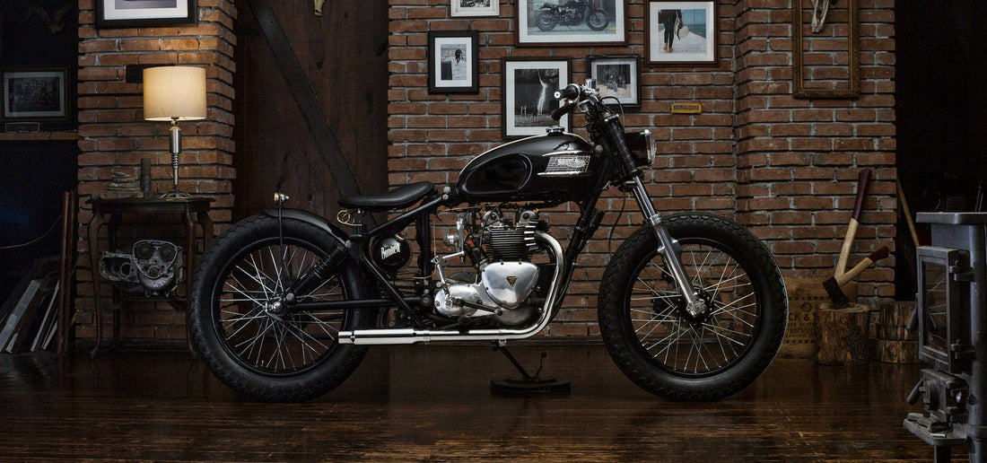 Triumph T100 Bobber 1961 – Bunker Custom Cycles